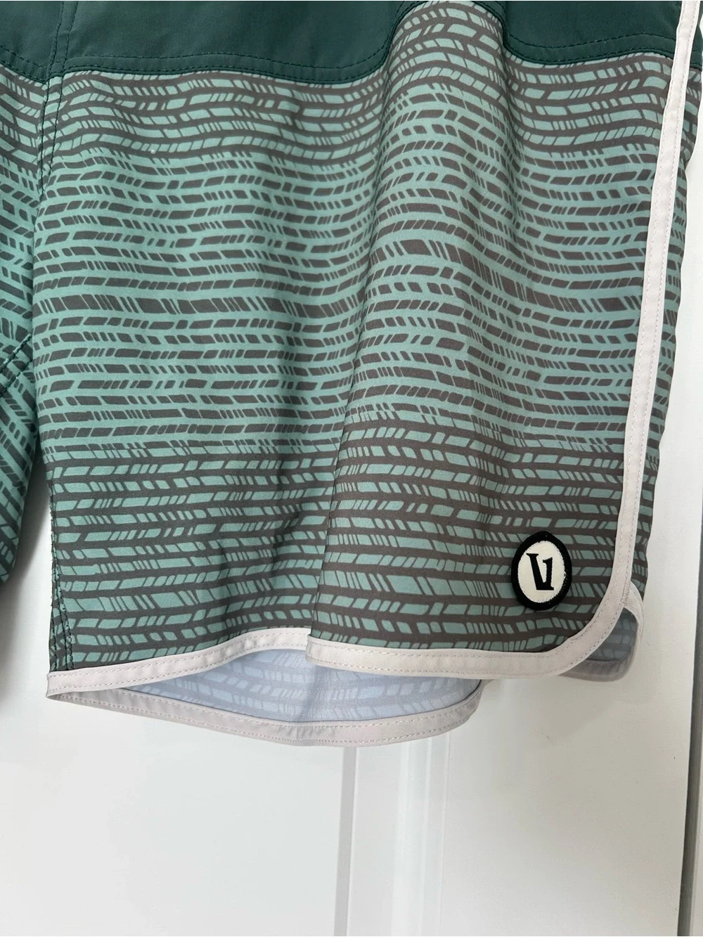 Vuori | Swim | Vuori Mens Green V Cycled Performance Cruise Board ...
